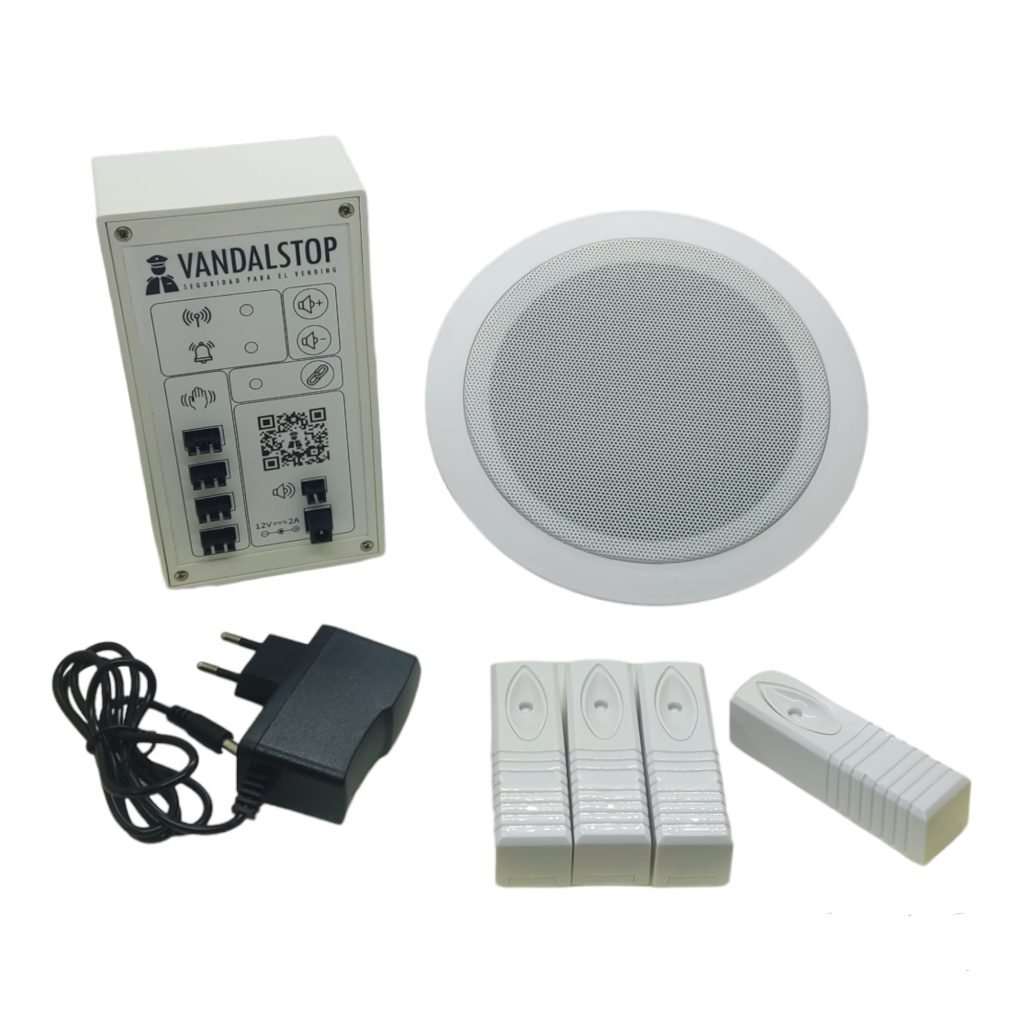 🚨Alarma de seguridad🚨 para máquinas expendedoras - Vandalstop